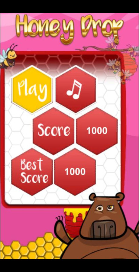 Honey Drop Unity Casual Android And Ios Game Project With Admob Ad By